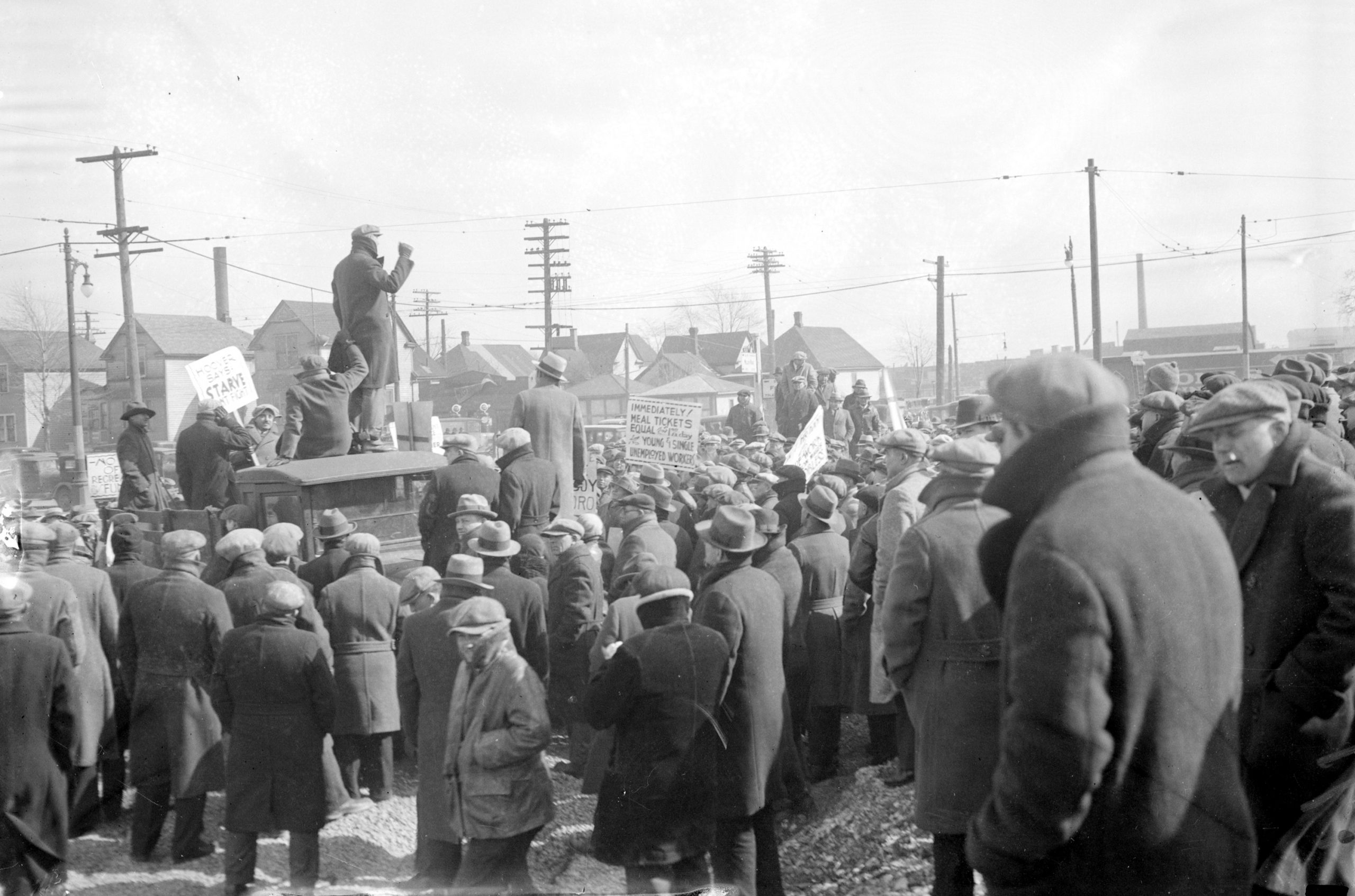 CuriosiD: What was the 1932 Ford Hunger March? - WDET 101.9 FM