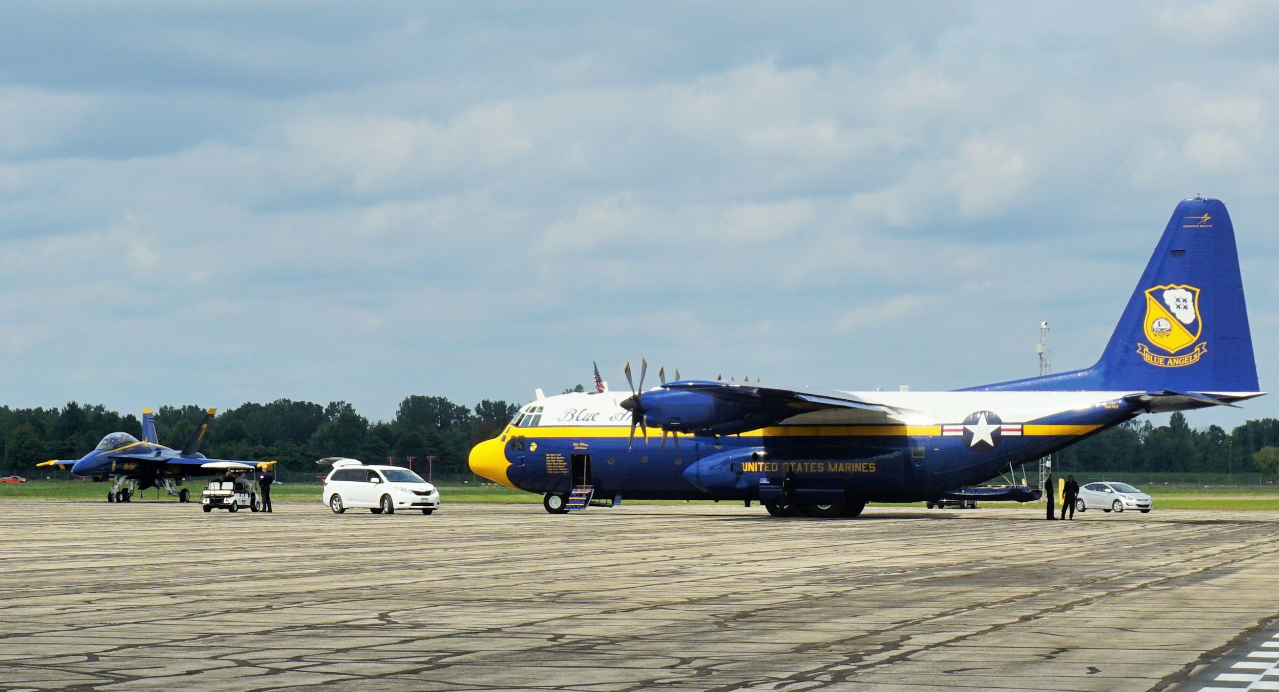 Massive 'Fat Albert' Jet Adds Heft to Blue Angels Air Show - WDET 101.9 FM