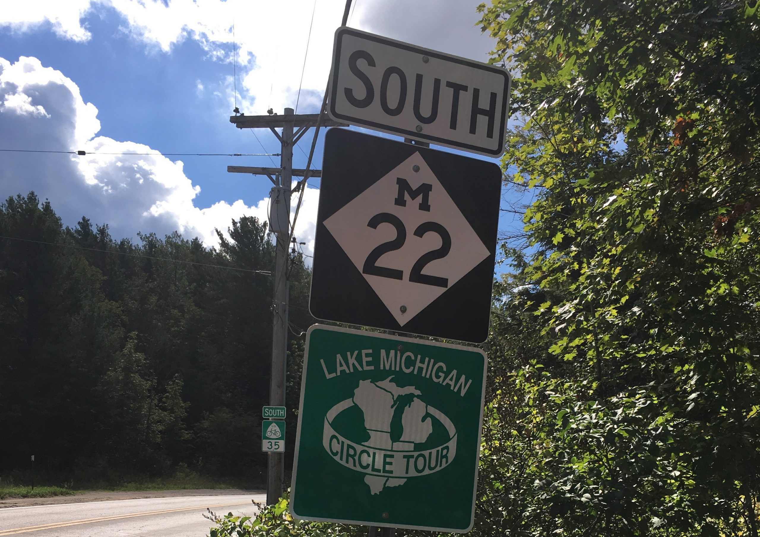 State, Local Business Fight Over Iconic M-22 Highway Sign - WDET 101.9 FM