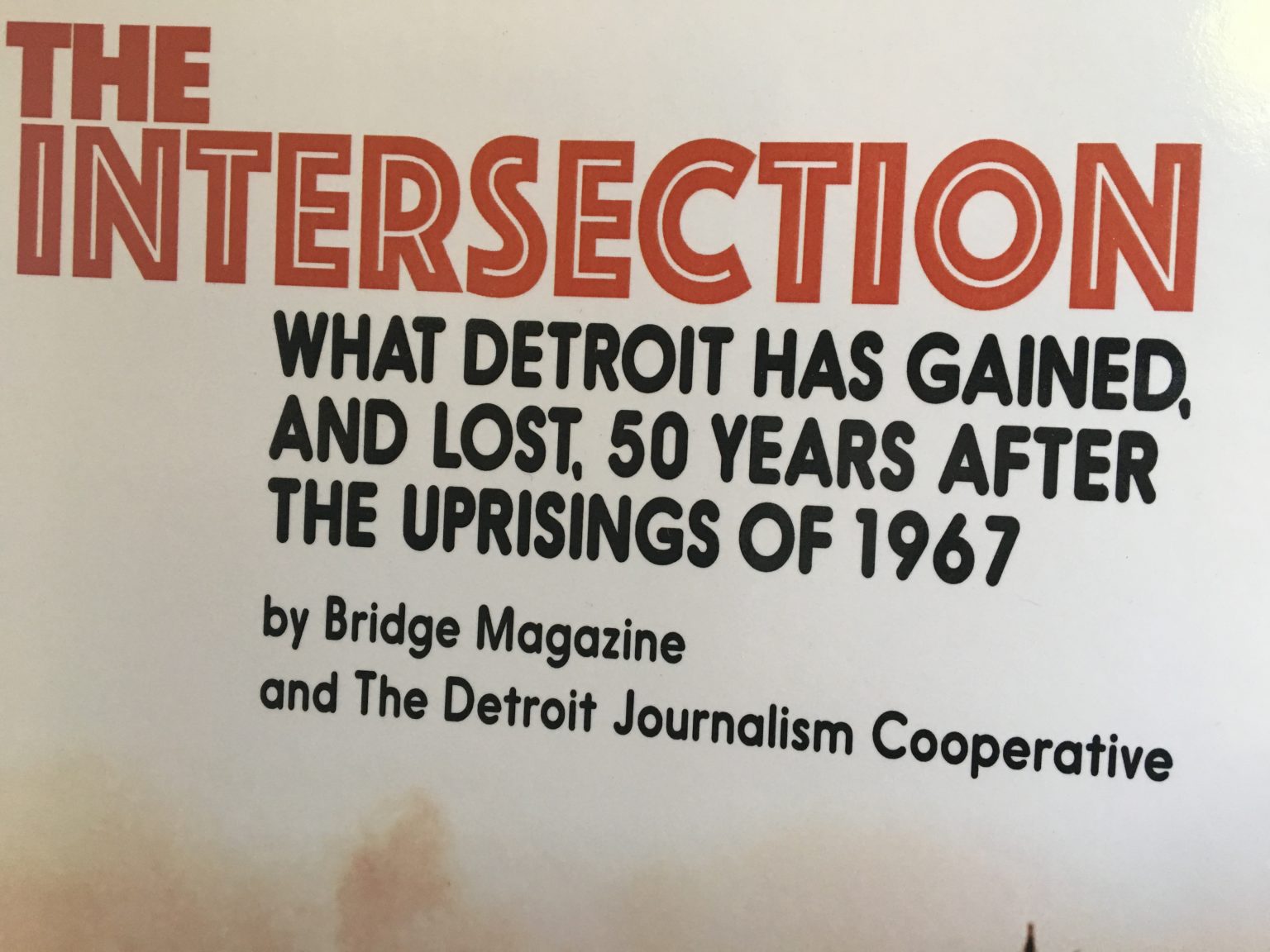 "The Intersection": Book Provides Perspective on 1967 - WDET 101.9 FM