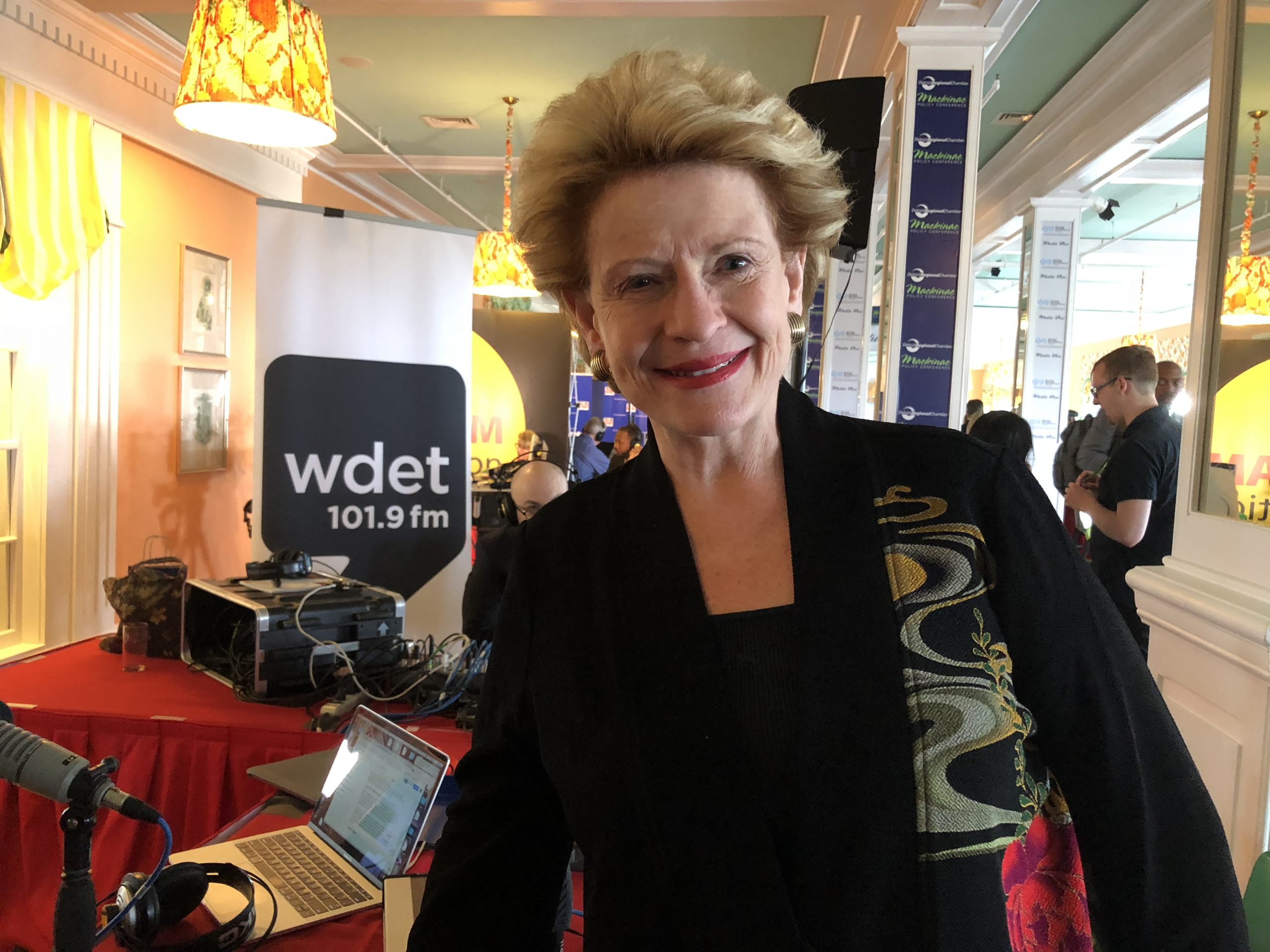 Sen. Stabenow Talks Soo Locks, Line 5 Pipeline at Mackinac Policy ...