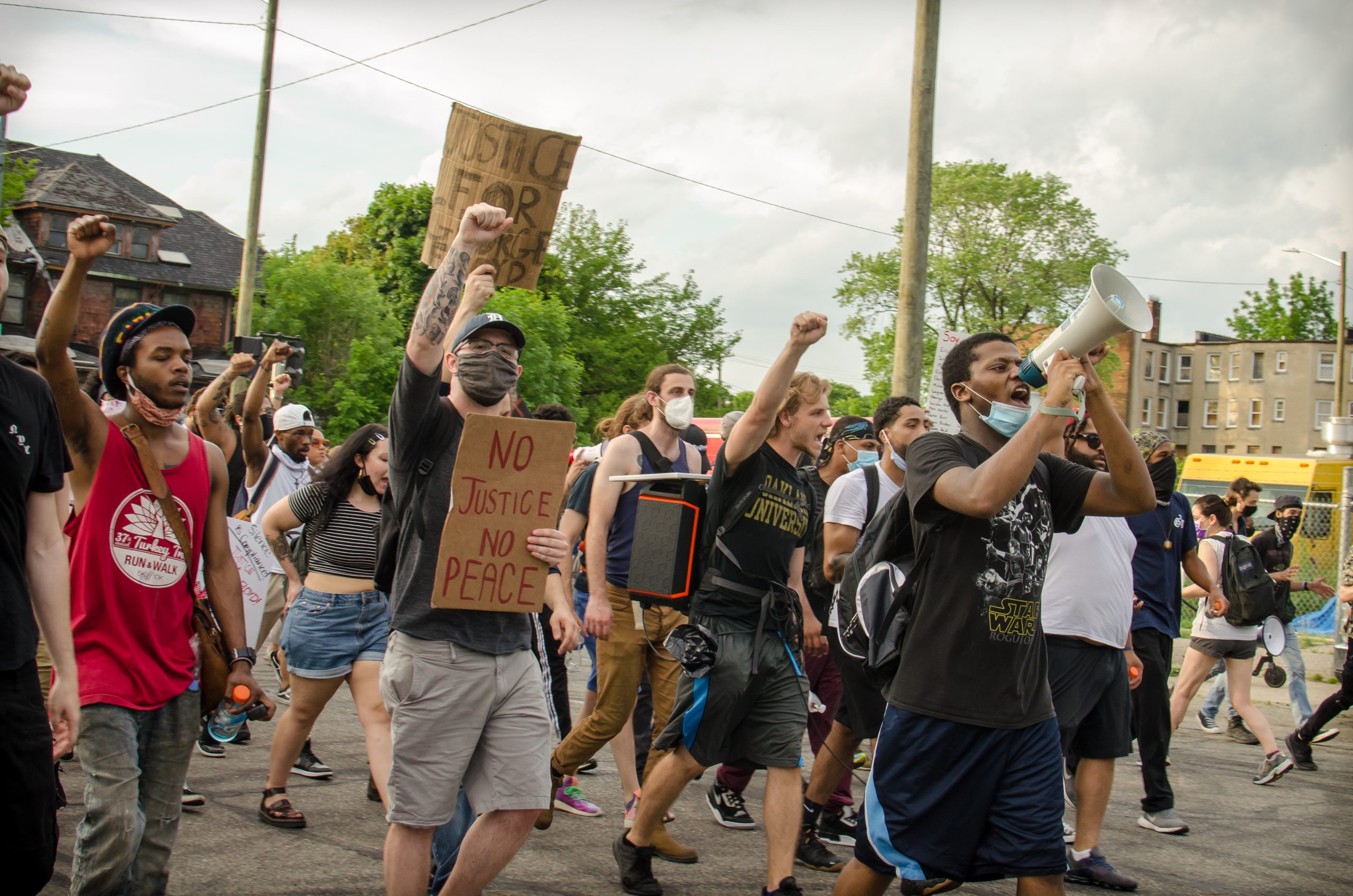 Protestors March for Change, But Lansing Lawmakers Offer Little - WDET ...