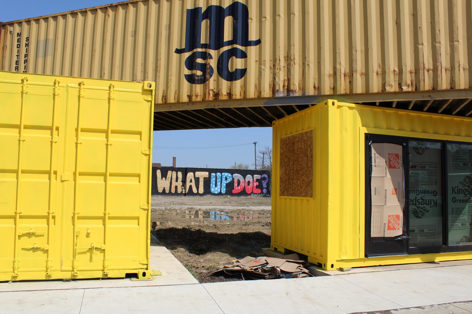 Detroit building pop-up shops out of shipping containers - WDET 101.9 FM