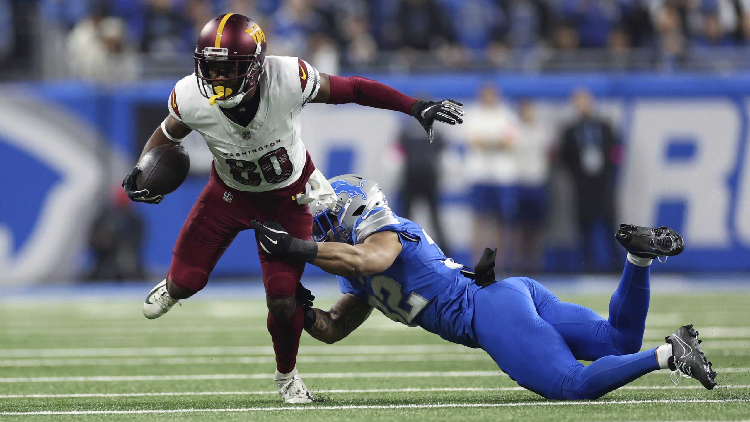 Commanders stun the top-seeded Lions 45-31 to reach NFC title game - WDET 101.9 FM