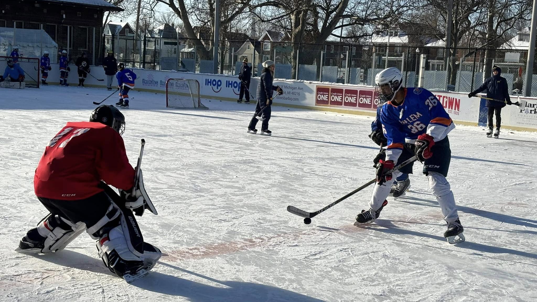 Clark Park Coalition keeping ice hockey alive in southwest Detroit ...